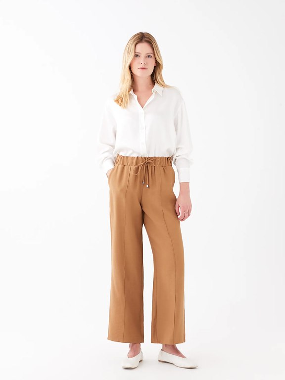 LC Waikiki Ženske pantalone S30172Z8-GXT, Braon