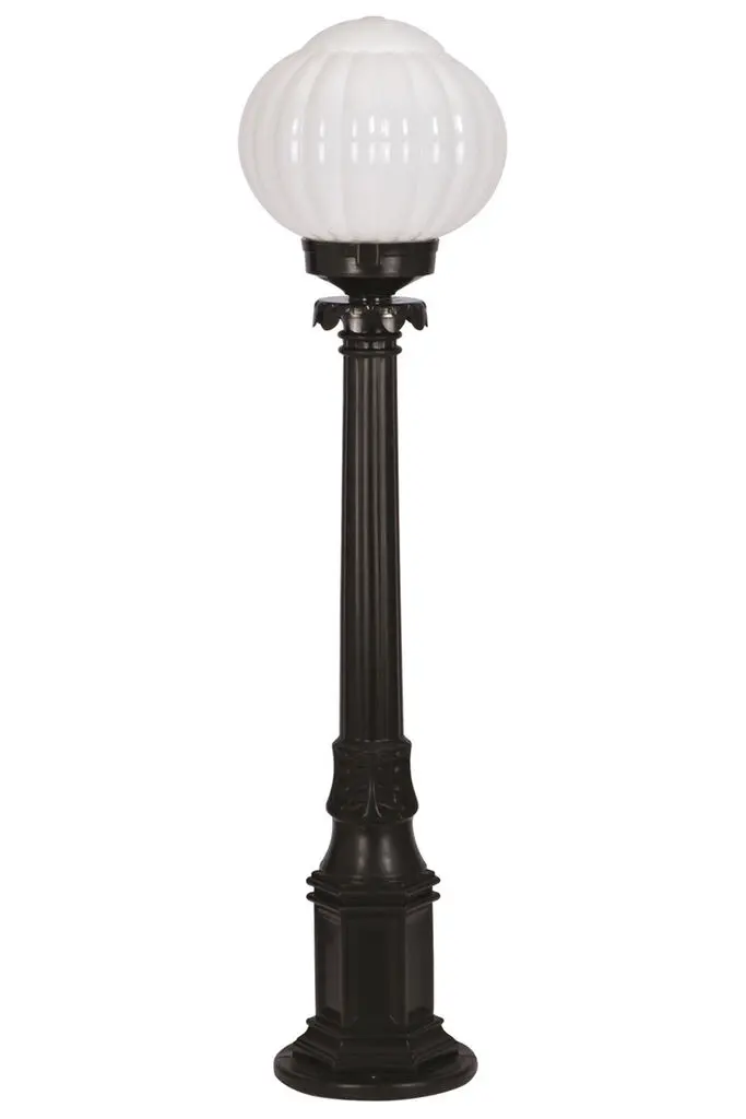 Opviq Spoljna lampa BSU-68187-1BSY-M2-KOP, 85 cm, Podna, ABS, IP65, E27, 60W, Crna