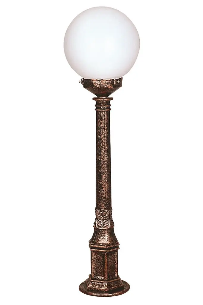 Opviq Spoljna lampa BSU-68160-BKR-M2-BOP, 90 cm, Podna, IP65, E27, 60W, Braon