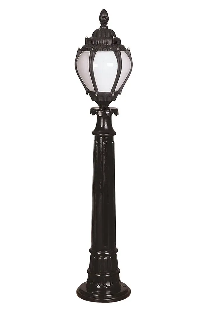Opviq Spoljna lampa BSU-68202-BSY-BOP, 95 cm, Podna, IP65, E27, 60W, Crna