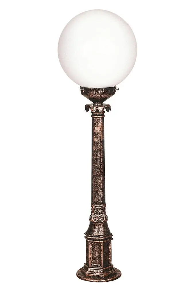 Opviq Spoljna lampa BSU-68160-BKR-M3-BOP, 95 cm, Podna, E27, 60W, IP65, Braon