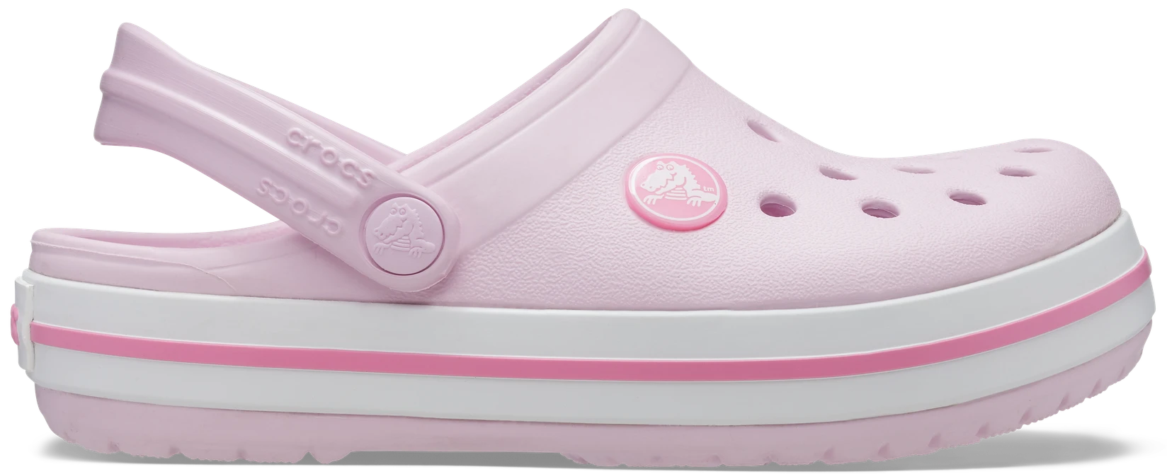 CROCS Papuče za devojčice Crocband 207006-6GD, Roze