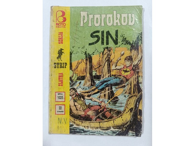 Zagor Zlatna serija 1025 Prorokov sin