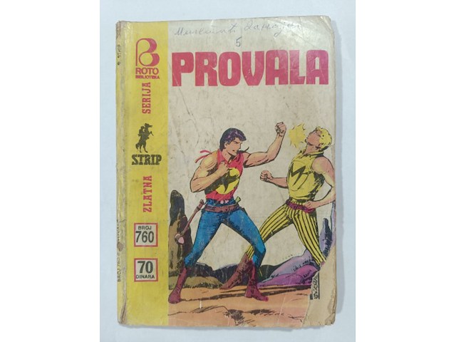 Zagor Zlatna serija 760 Provala