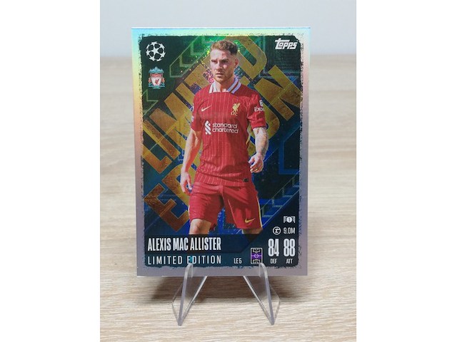 Match Attax 2024/25 Limited Edition LE5 Mac Allister