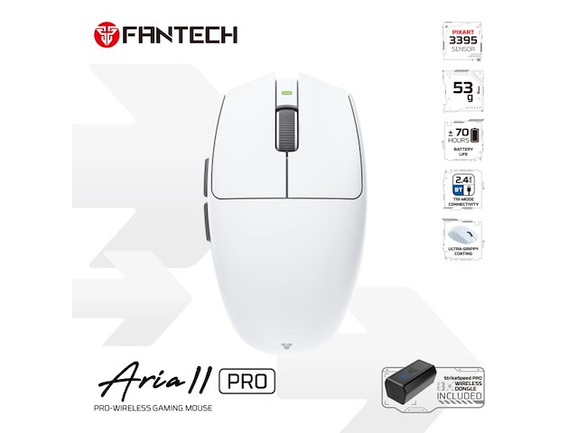 Mis Wireless Gaming Fantech XD7V2P Aria II PRO beli