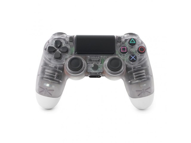 Joypad Dual Shock WIFI za PS4 beli transparent