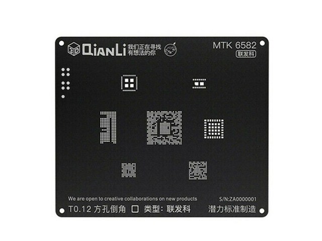 BGA sito QianLi MTK 6582