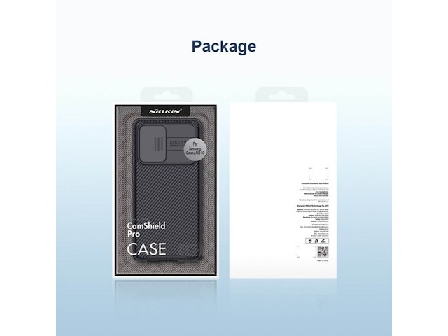 Torbica Nillkin CamShield Pro za Samsung A525F/A526B/A528B Galaxy A52 4G/A52 5G/A52s 5G crna