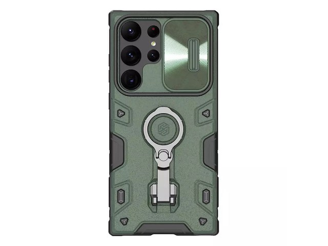 Torbica Nillkin CamShield Armor Pro za Samsung S918B Galaxy S23 Ultra zelena