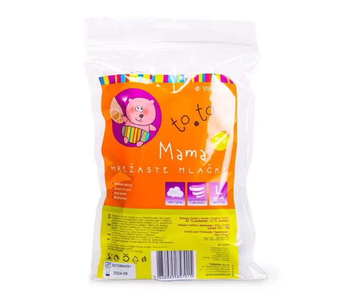TOSAMA Mrežaste gaćice To.To Mama L a5