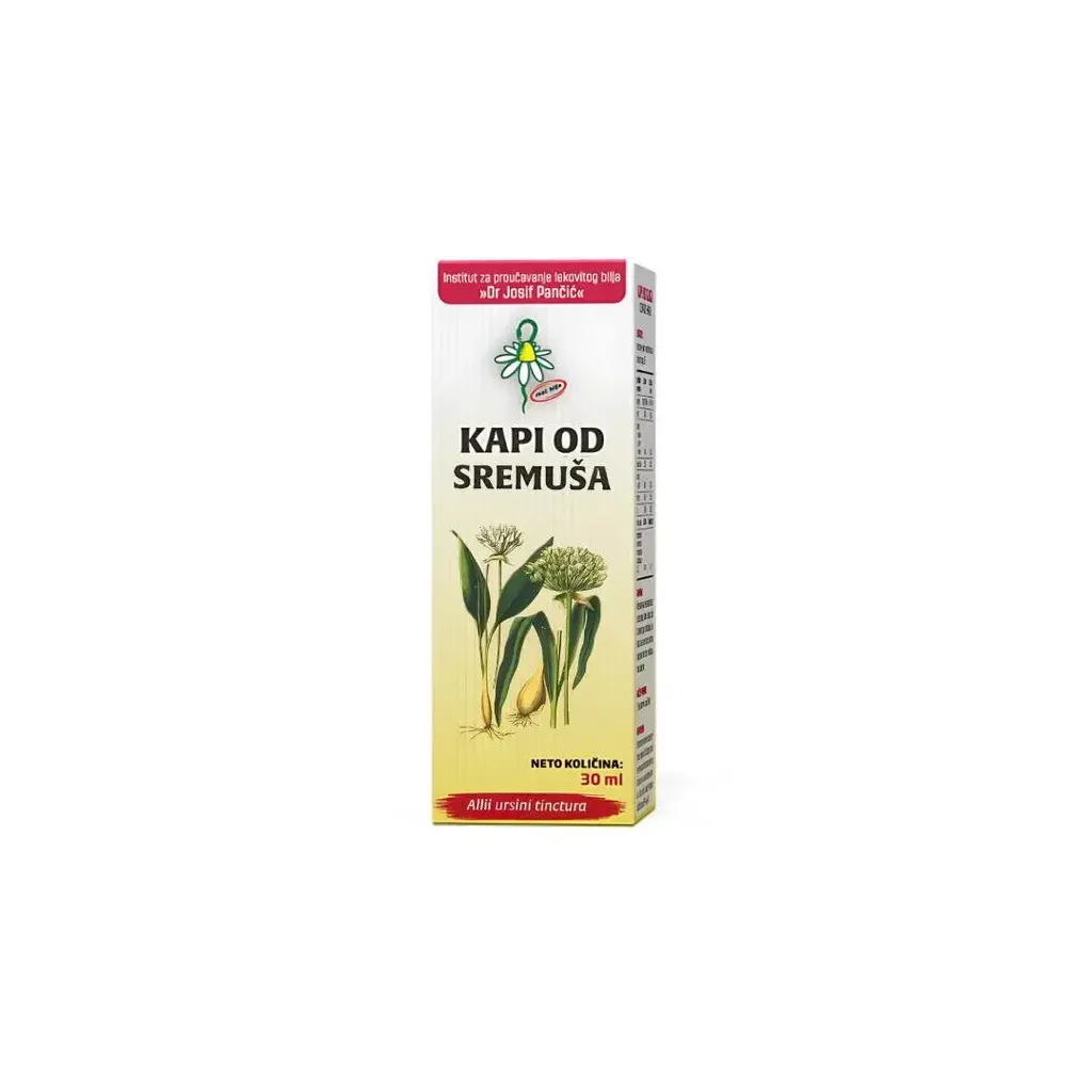 Dr. Josif Pančić Biljne kapi od Sremuša, 30 ml