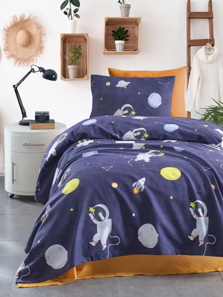 L'essentiel Maison Single Prekrivač Astron, 160x235cm, Teget