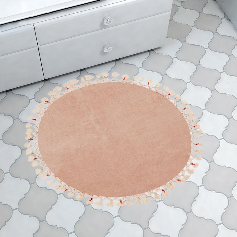 L'essentiel Maison Prostirka za kupatilo 80x80cm Kapućino