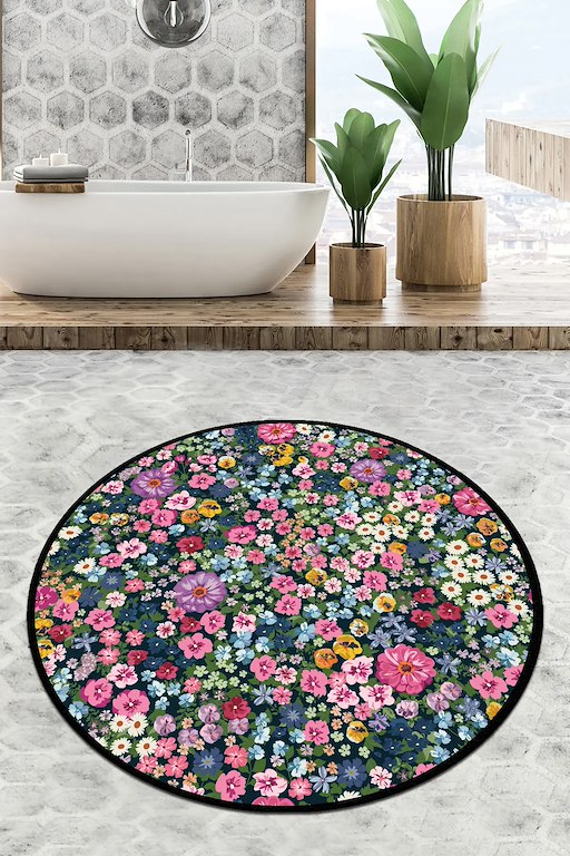L'essentiel Maison Prostirka za kupatilo 140cm Šarena