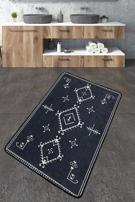 L'essentiel Maison Prostirka za kupatilo 70x120cm Tamnosiva