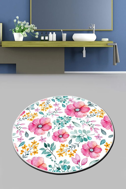 L'essentiel Maison Prostirka za kupatilo 200x200cm Šarena
