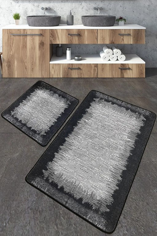L'essentiel Maison Set 2 prostirke za kupatilo Šareni