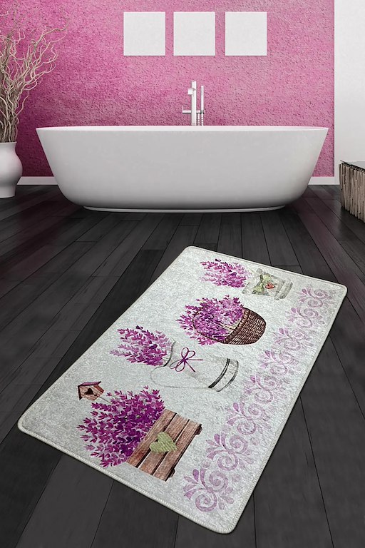 L'essentiel Maison Prostirka za kupatilo 70x120cm Šarena