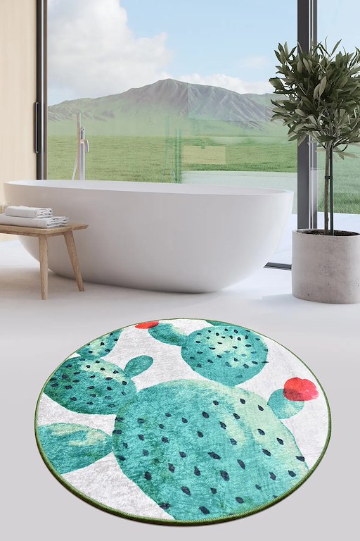 L'essentiel Maison Prostirka za kupatilo 100cm Šarena