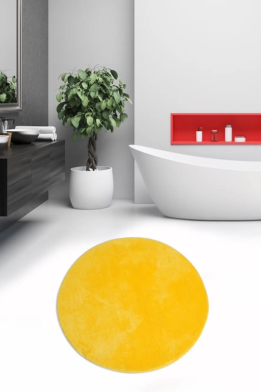 L'essentiel Maison Prostirka za kupatilo 90cm Žuta