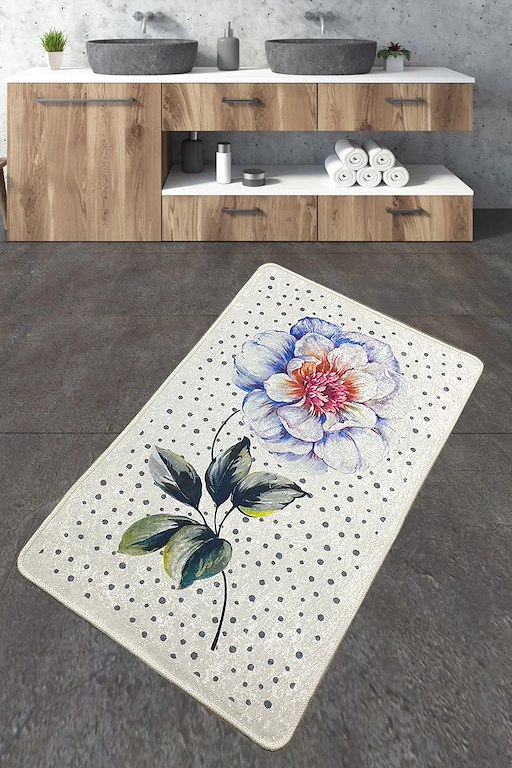 L'essentiel Maison Prostirka za kupatilo 70x120cm Šarena