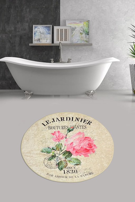 L'essentiel Maison Prostirka za kupatilo 100cm Šarena