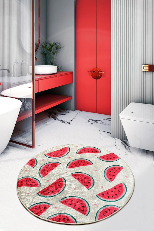 L'essentiel Maison Prostirka za kupatilo 100cm Šarena