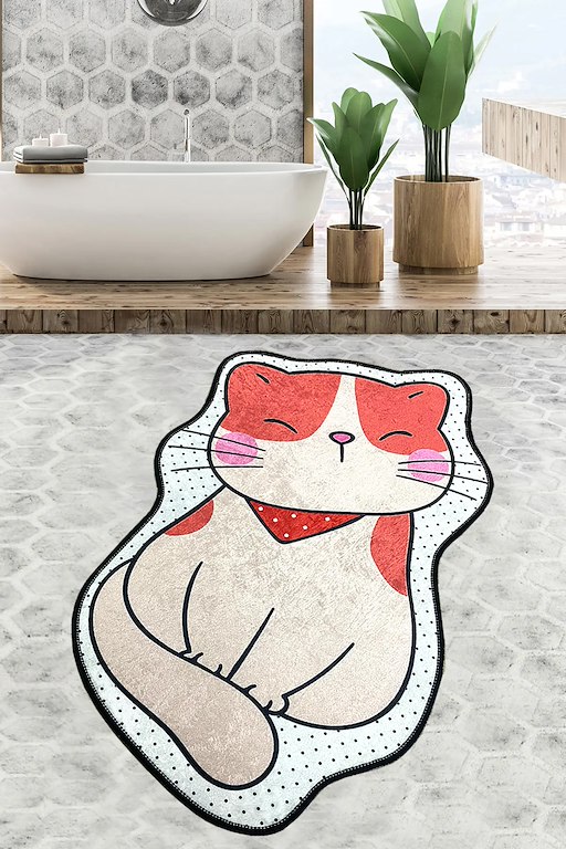 L'essentiel Maison Prostirka za kupatilo 60x90cm Šarena