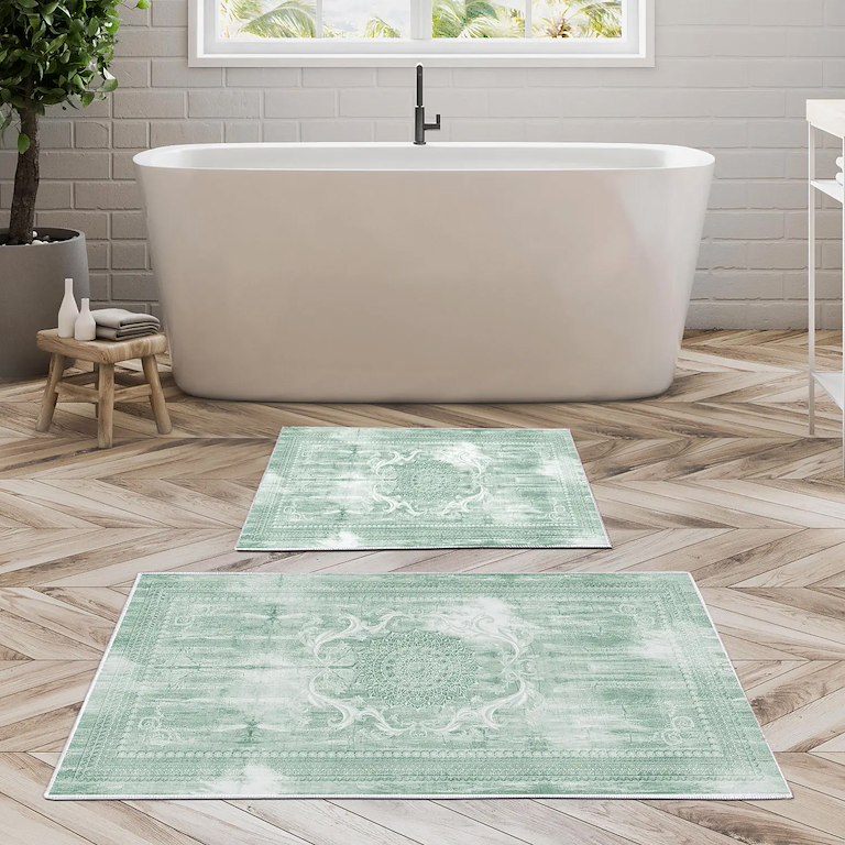 L'essentiel Maison Set 2 prostirke za kupatilo Šareni