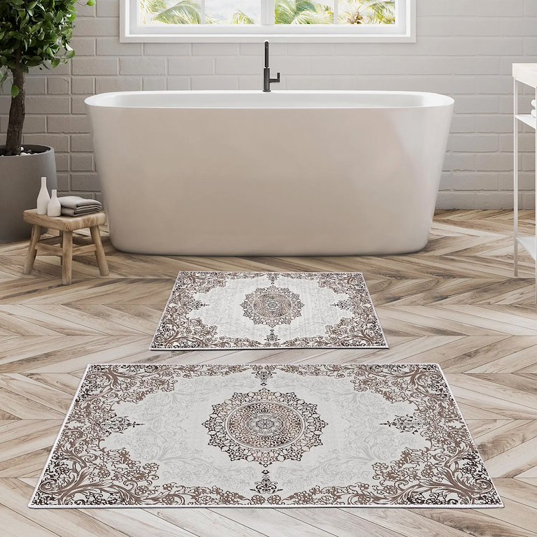 L'essentiel Maison Set 2 prostirke za kupatilo Šareni