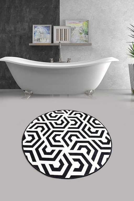 L'essentiel Maison Prostirka za kupatilo 100cm Šarena
