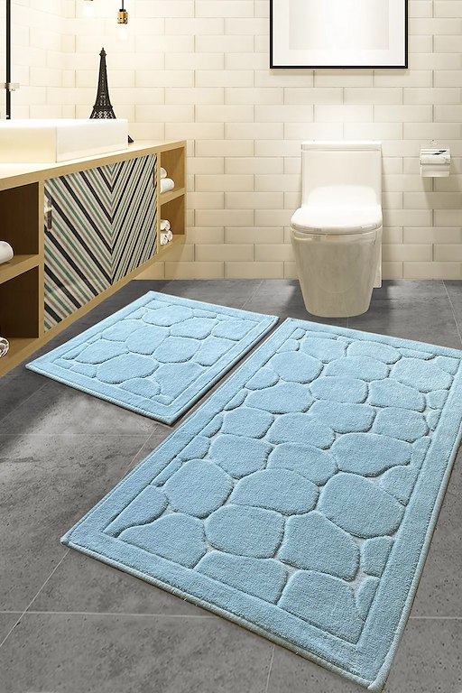 L'essentiel Maison Set 2 prostirke za kupatilo Šareni
