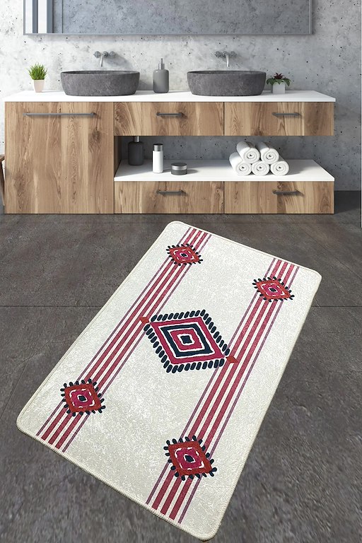 L'essentiel Maison Prostirka za kupatilo 70x120cm Šarena