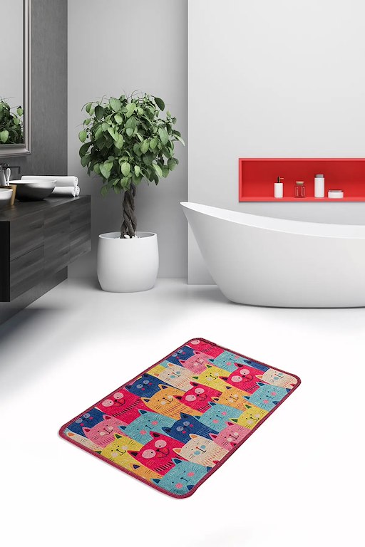 L'essentiel Maison Prostirka za kupatilo 40x60cm Šarena