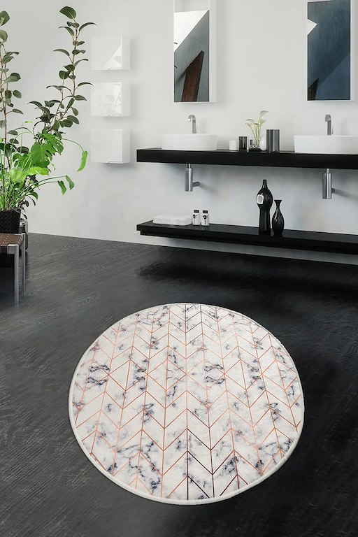 L'essentiel Maison Prostirka za kupatilo 100cm Šarena
