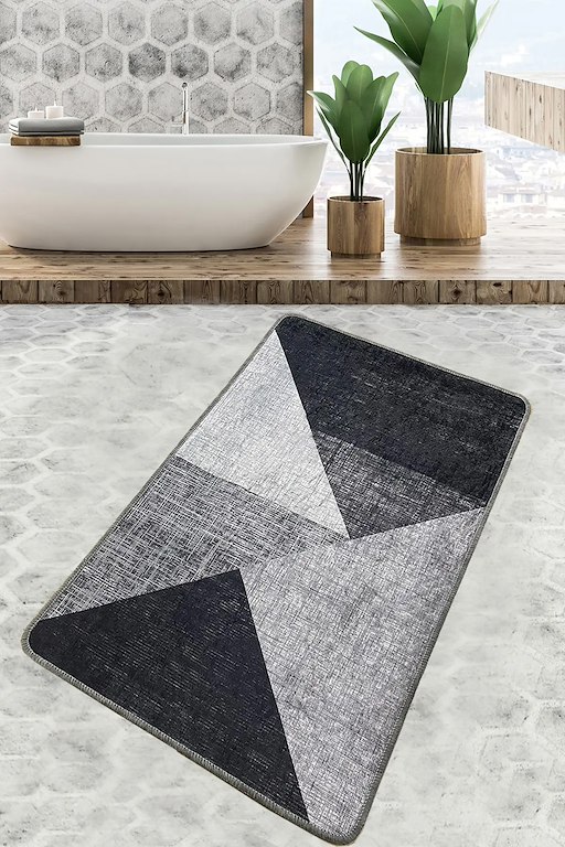 L'essentiel Maison Prostirka za kupatilo 70x120cm Siva