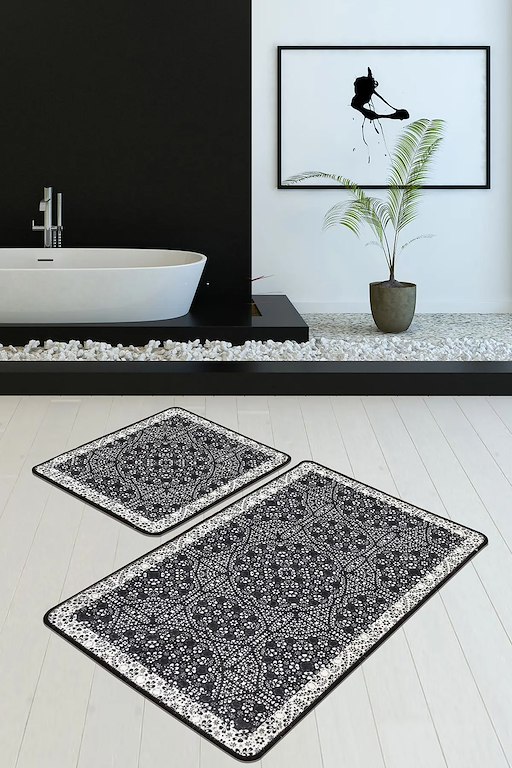 L'essentiel Maison Set 2 prostirke za kupatilo Šareni