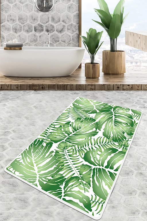 L'essentiel Maison Prostirka za kupatilo 80x100cm Šarena