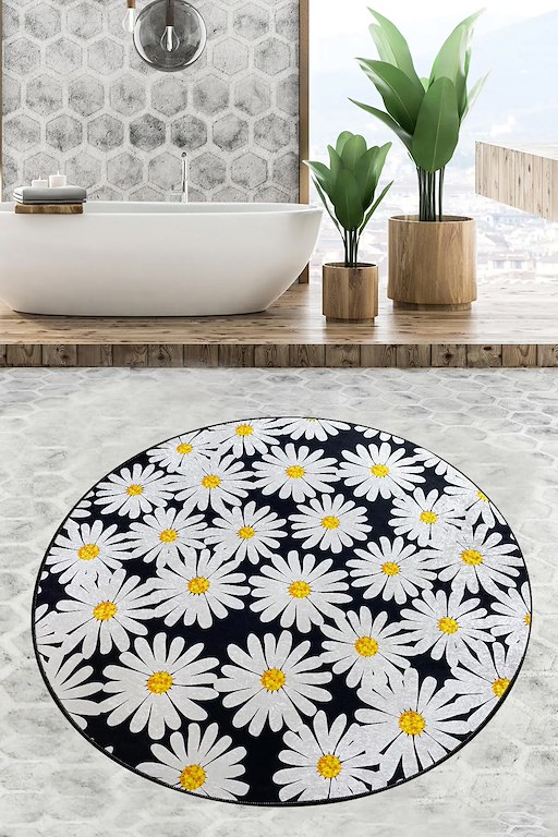 L'essentiel Maison Prostirka za kupatilo 200cm Šarena