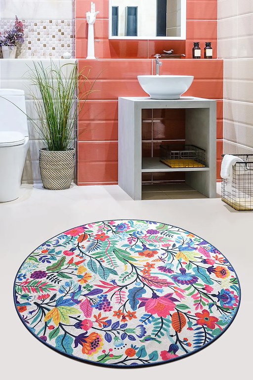 L'essentiel Maison Prostirka za kupatilo 140cm Šarena