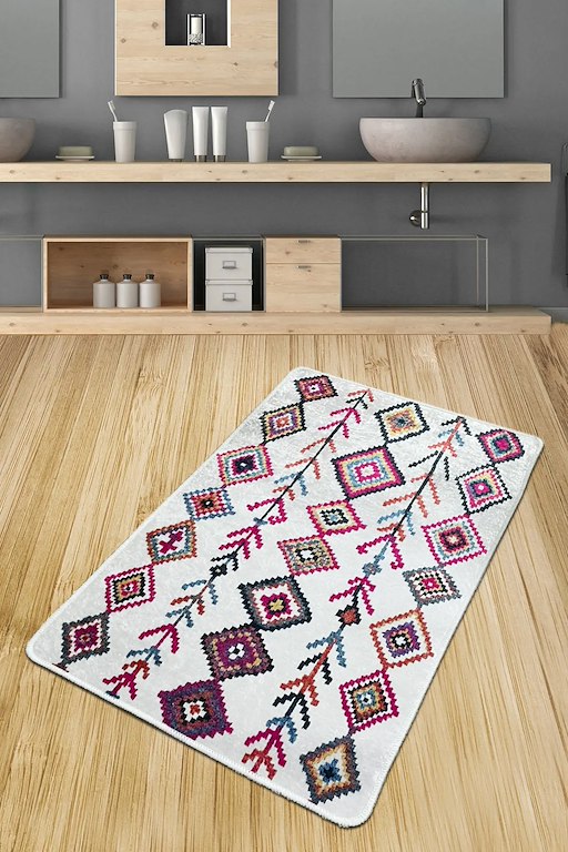 L'essentiel Maison Prostirka za kupatilo 70x120cm Šarena