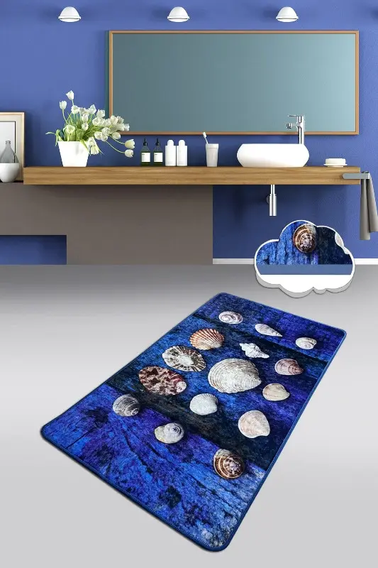 L'essentiel Maison Prostirka za kupatilo 80x100cm Šarena