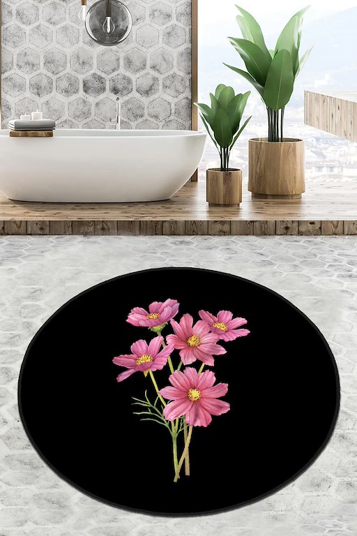 L'essentiel Maison Prostirka za kupatilo 140cm Šarena