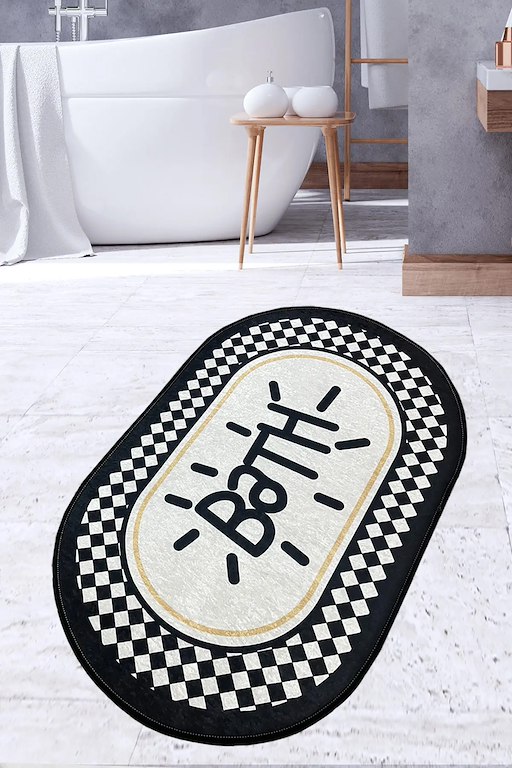 L'essentiel Maison Prostirka za kupatilo 70x120cm Šarena