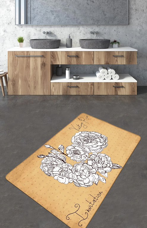 L'essentiel Maison Prostirka za kupatilo 70x120cm Šarena