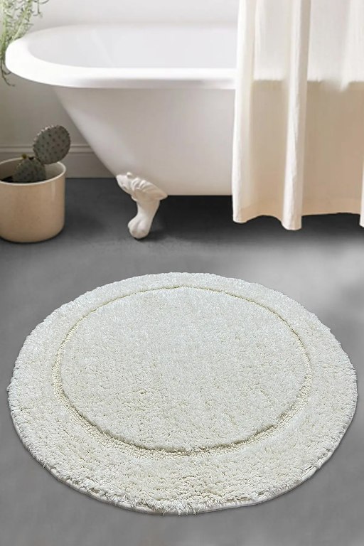 L'essentiel Maison Prostirka za kupatilo 90x90cm Bež