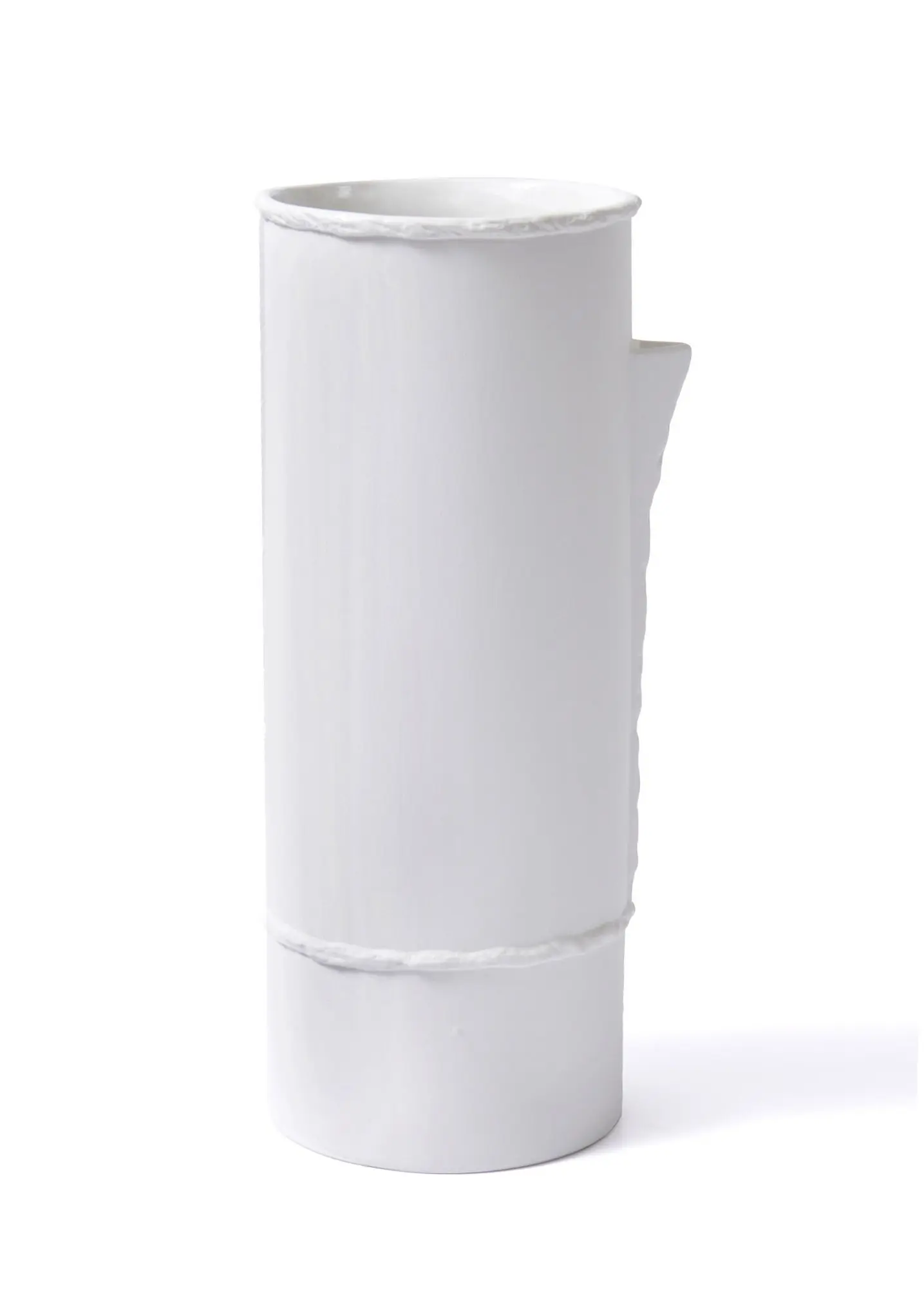 Aberto Design Vaza LCA0037, 18x16x41 cm, Bela