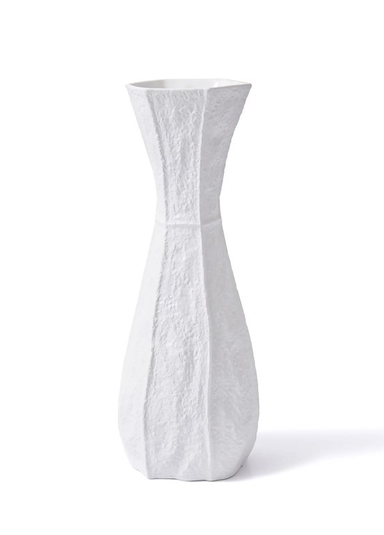 Aberto Design Vaza LCA0025, 17x16x45 cm, Bela