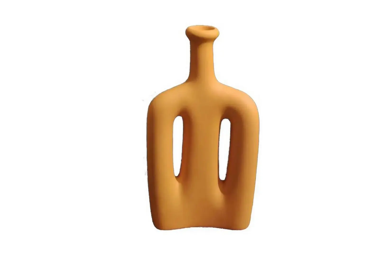 Aberto Design Vaza CY0119, 15x5x27 cm, Narandžasta